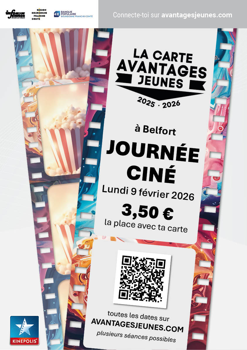 La Journée ciné – Info Jeunes Belfort